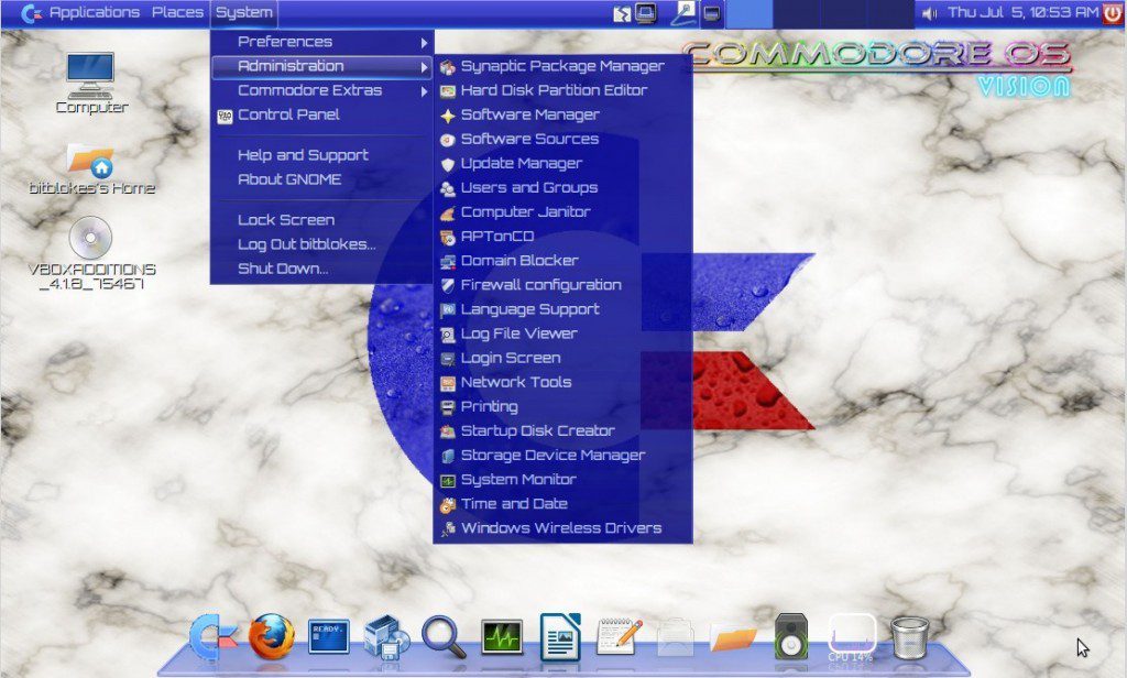 Commodore OS Vision 1.0 Beta 9 im Überblick und kurzer Test » Bitblokes ...