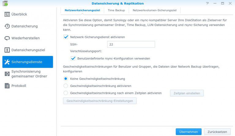 Backup mit rsync und SSH ohne Passwort