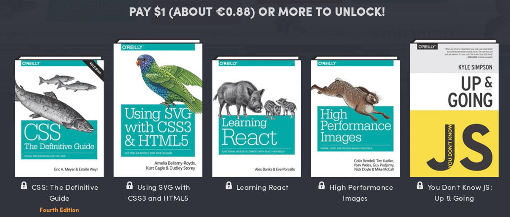 Humble Book Bundle: Web Programming by O'Reilly