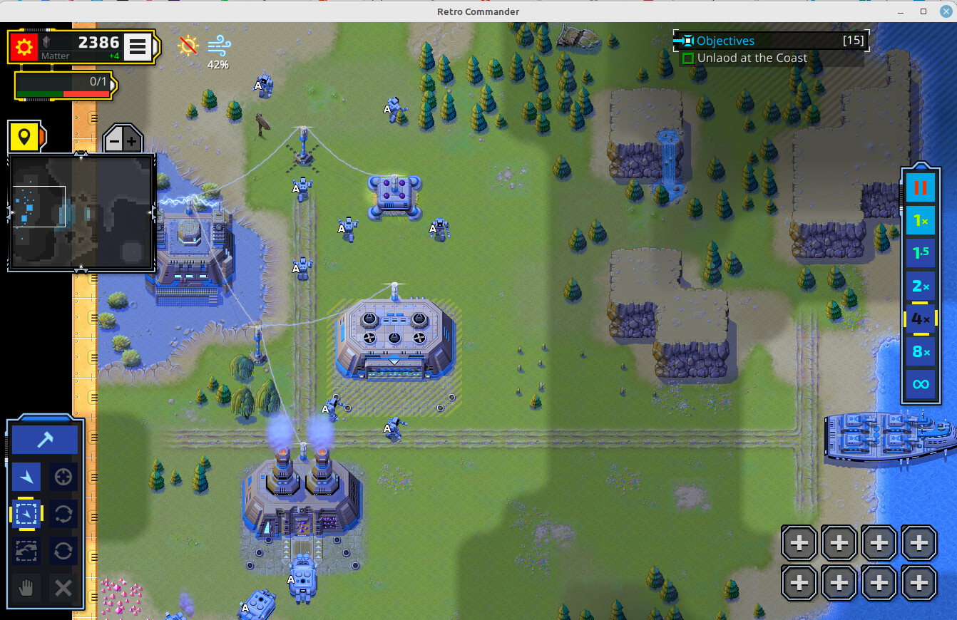 Retro Commander – kostenlose Echtzeitstrategie (RTS)