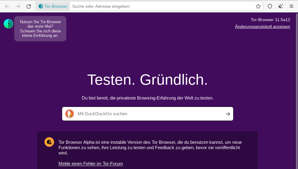 Tor-Projekt sucht Alpha-Tester