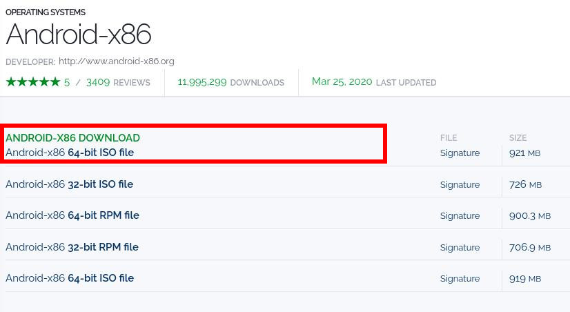 Android in VirtualBox installieren – Lösung für das Grafikproblem