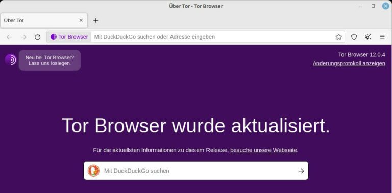 Tor Browser 12.0.4 – Linux, Android, macOS und Windows