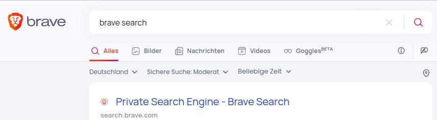 Brave Search entfernt letzte Altlasten zu Bing – 100 % unabhängig