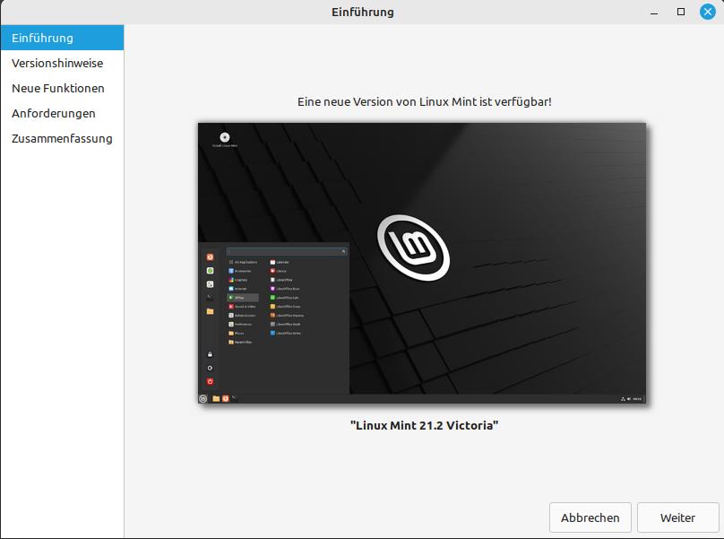 Upgrade auf Linux Mint 21.2 Victoria möglich – so funktioniert's
