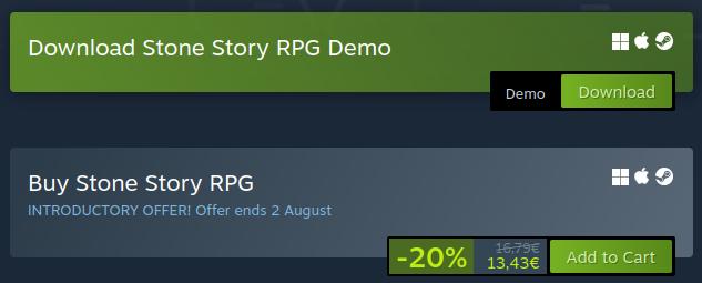 Stone Story RPG – fesselnde ASCII-Reise & Demo verfügbar