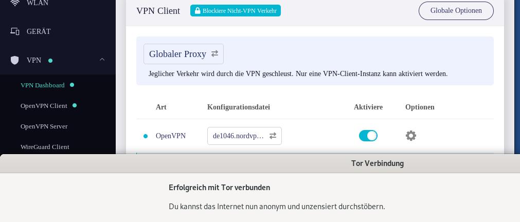 Kann ich Tails mit einem VPN nutzen? Ist das sinnvoll für Tor?
