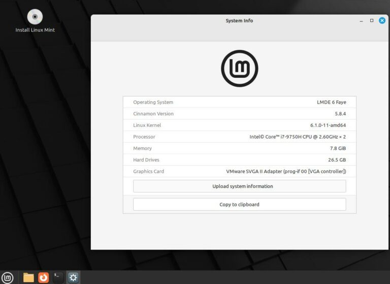 LMDE 6 "Faye" Beta ist da (Linux Mint Debian Edition 6)