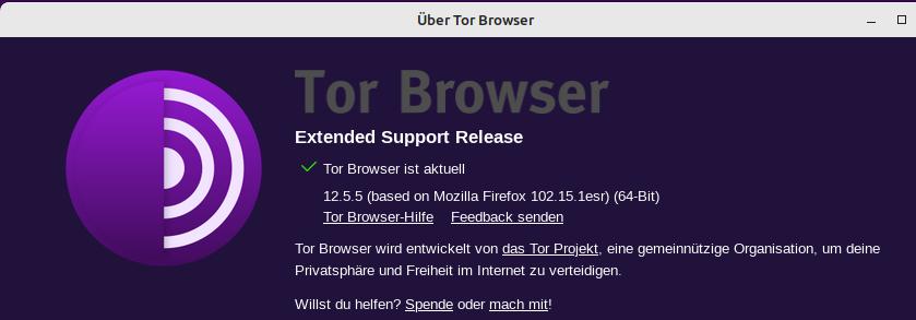 Tor Browser 12.5.5 mit Sicherheits-Updates