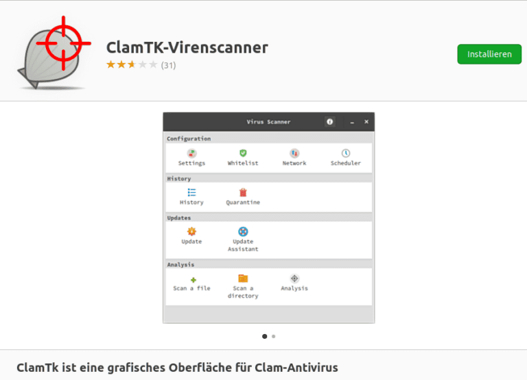 ClamTk nach über 20 Jahren eingestellt
